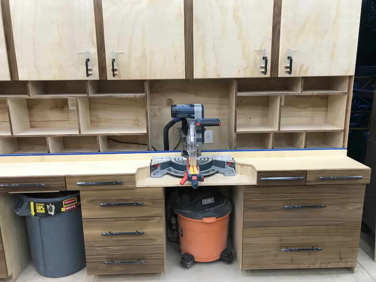 19 Awesome Miter Saw Stations!