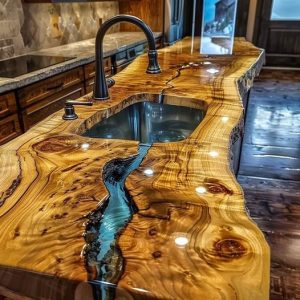 32 Amazing Live Edge Counter & Table Tops