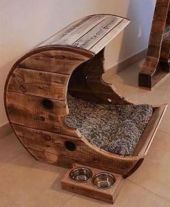 The Moon Pet Bed: An Example Of Recycled Woodworking