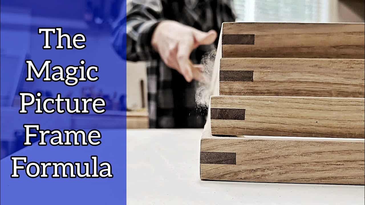 Easy Simple DIY Picture Frames