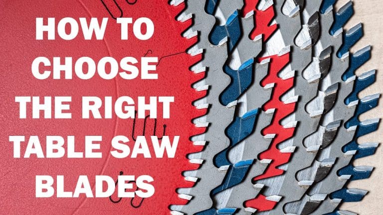 Choosing The Right Table Saw Blade For Better Cuts