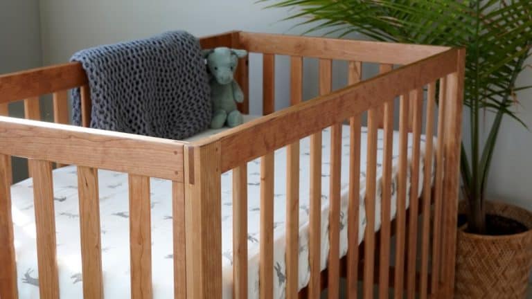 Building A Solid Cherry Crib