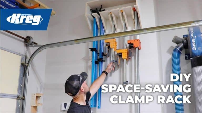 Building A Space-Saving Workshop Clamp Rack