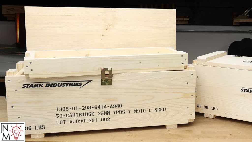 Military-Style Wooden Ammo Storage Boxes