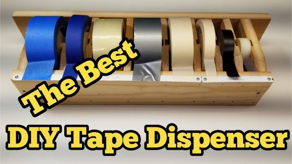 Multi-Roll Tape Dispenser For A More Organized Shop
