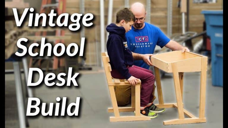 DIY Kids’ School Desk For A Home Learning Space