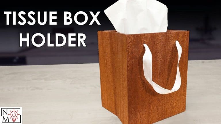 Make A DIY Tissue Box Holder | The PERFECT Woodworking Gift