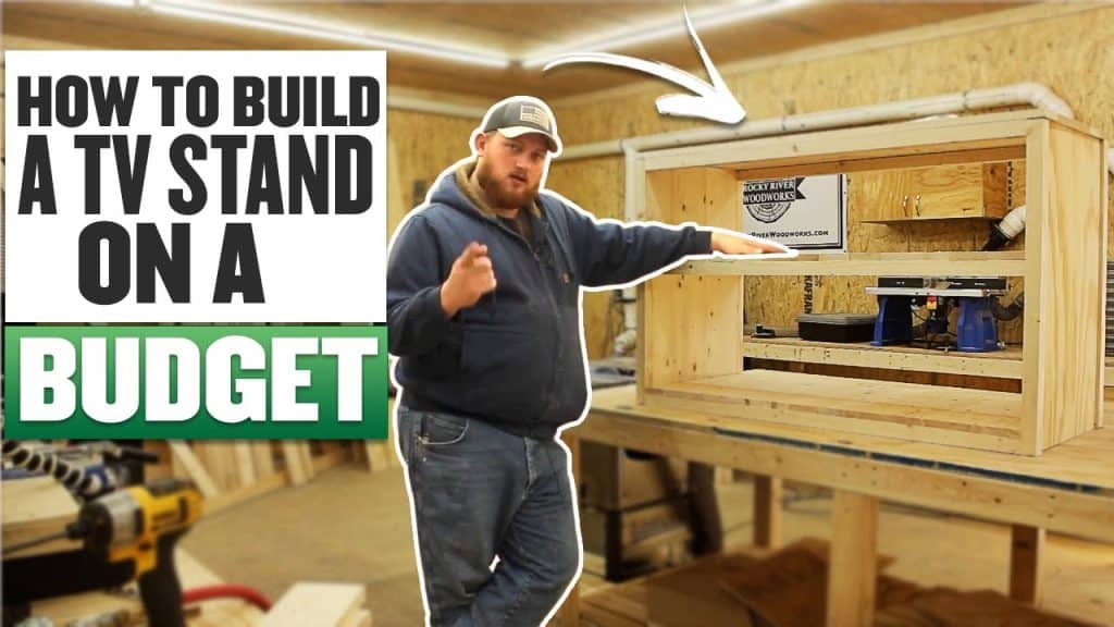 Budget-Friendly DIY TV Stand For Your Living Room