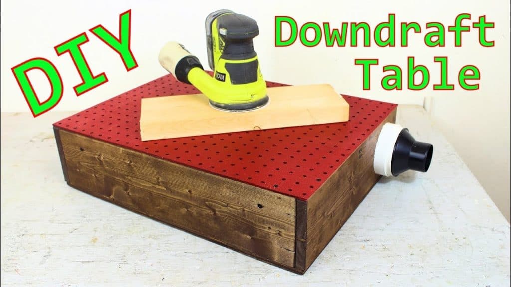 DIY Downdraft Table For Better Dust Control