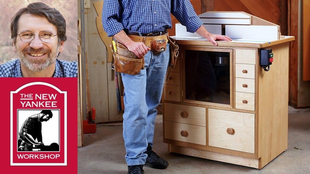 Deluxe Router Station Upgrade For Better Storage And Dust Collection