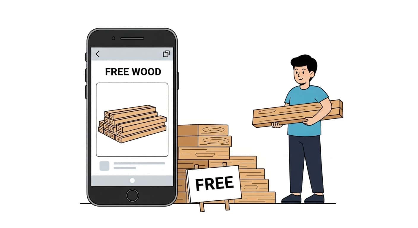16 Places To Get Free Wood For Your Next Woodworking Project