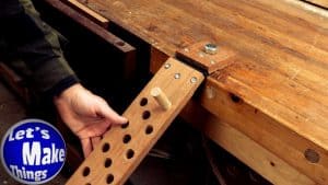 Deadman Bench Appliance (Board Jack) For Long Stock Support