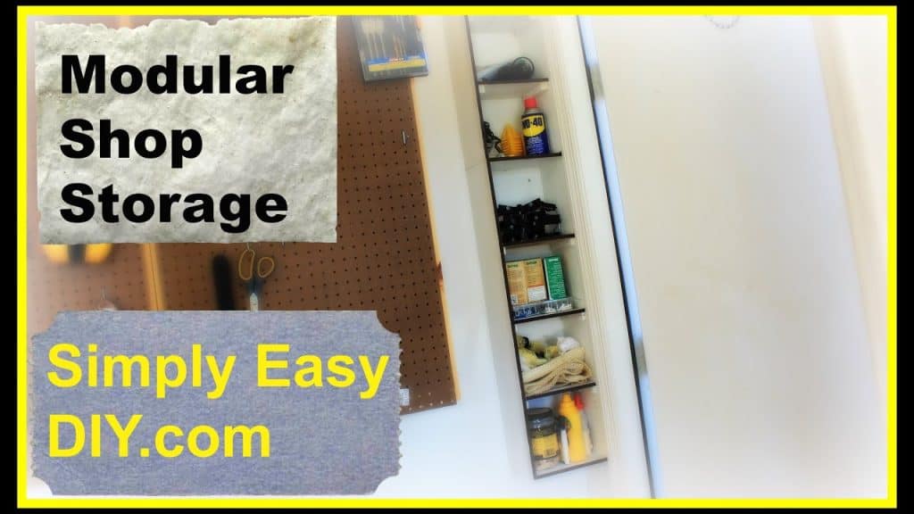Modular Shop Storage For Small Workshops