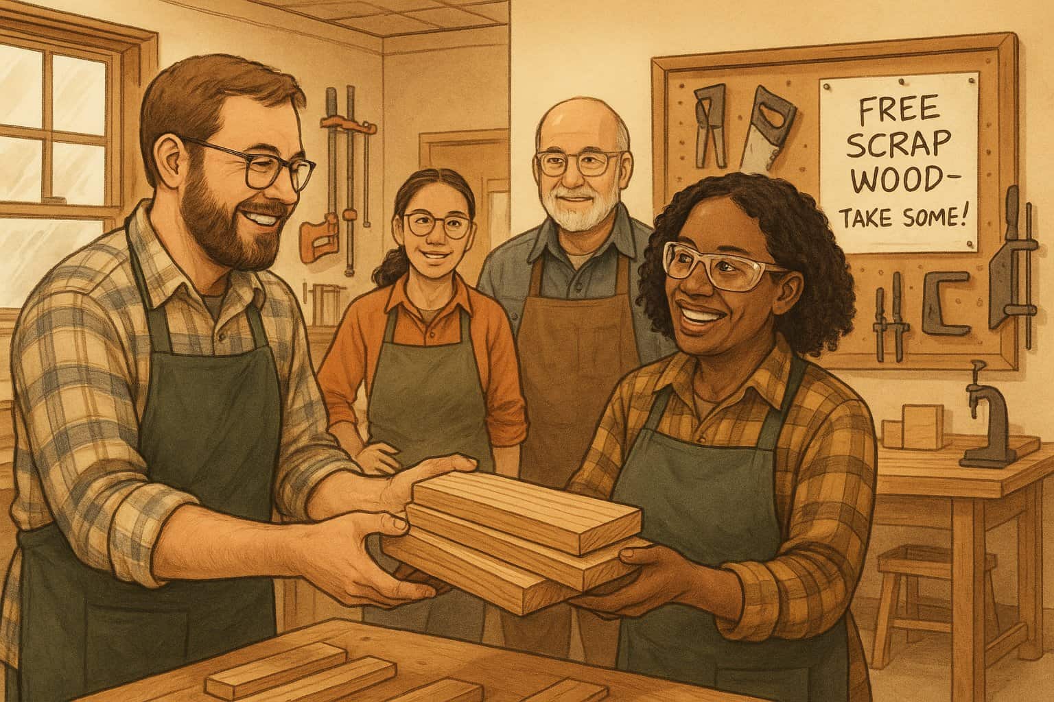 16 Places To Get Free Wood For Your Next Woodworking Project