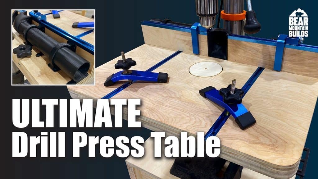 Ultimate Drill Press Table With Magnetic Mounting