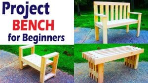 Beginner-Friendly 2x4 Benches