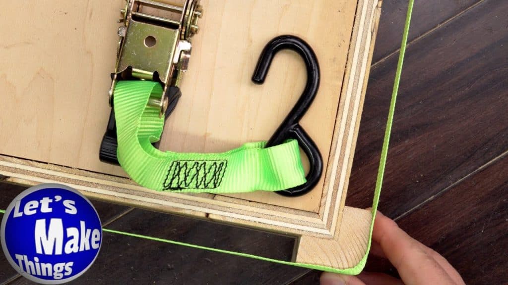 DIY Ratcheting Band Clamp Using A Common Ratchet Strap