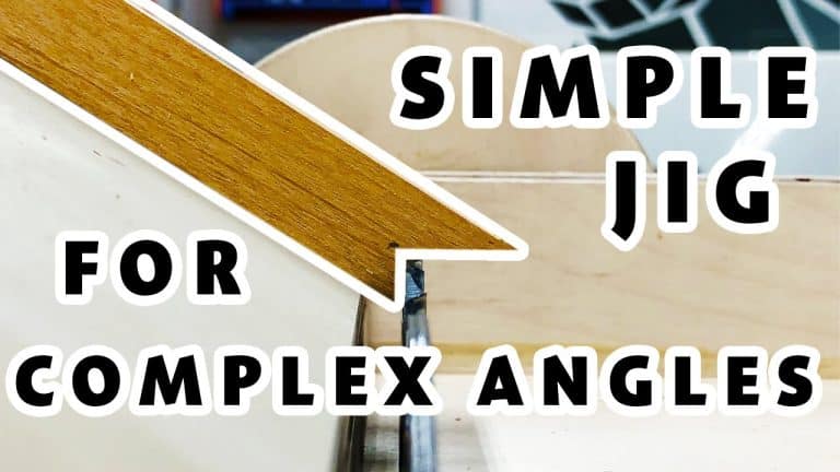 Simple Jig For Cutting Complex Miters
