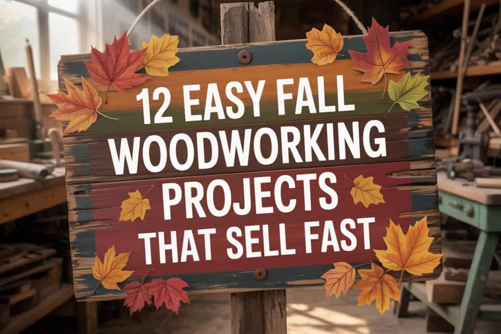 12 Easy Fall Woodworking Projects That Sell Fast