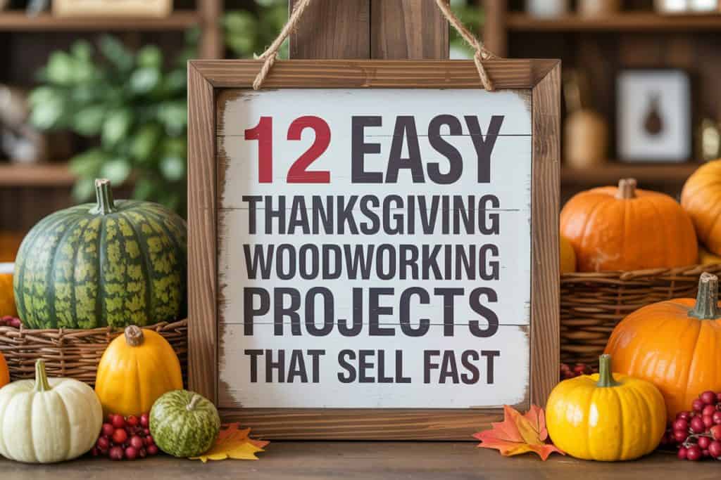 12 Easy Thanksgiving Woodworking Projects That Sell Fast