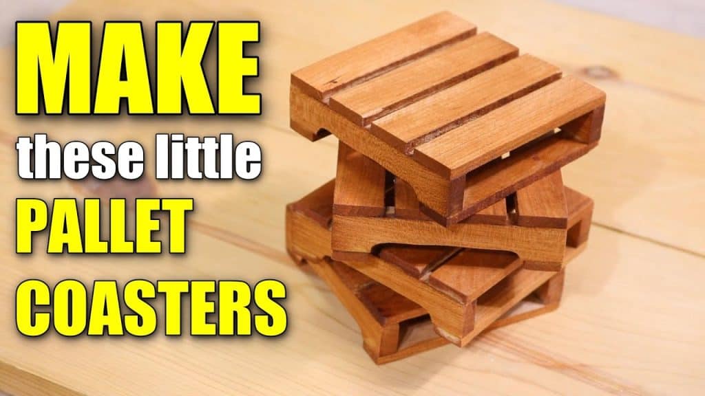 Easy Wooden Pallet Coasters