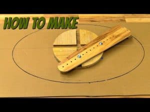 Router Jig For Making Ellipses