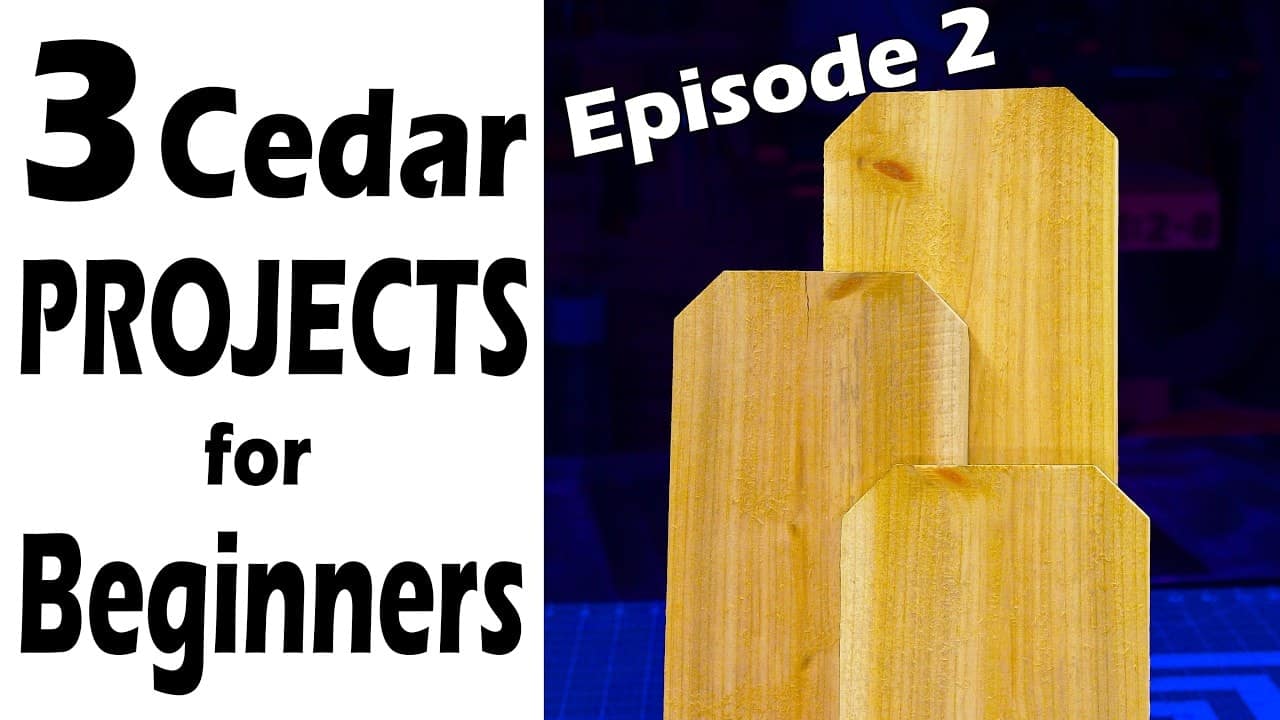 Three Cedar Picket Projects For Beginners