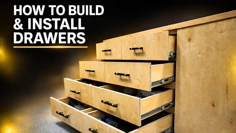 Durable Drawer Build With Pocket Holes & Slides