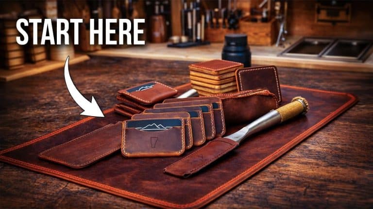 Five Beginner Leather Projects